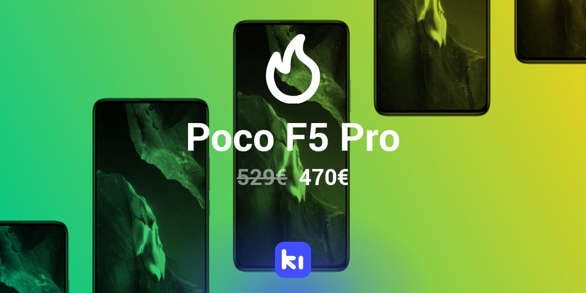 Consigue ahora en Powerplanet el Poco F5 Pro de 256GB por 470€
