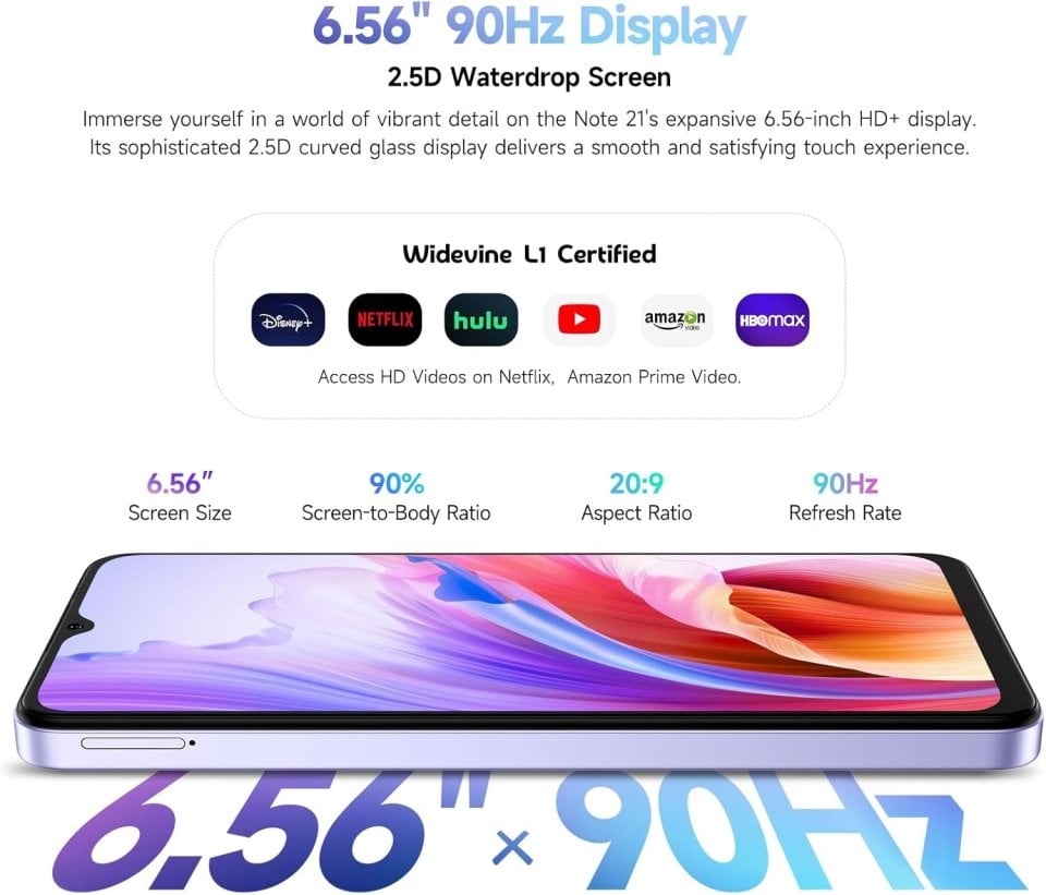 Ulefone Note 21: Price (from 89.79$) and specifications [October 2025]