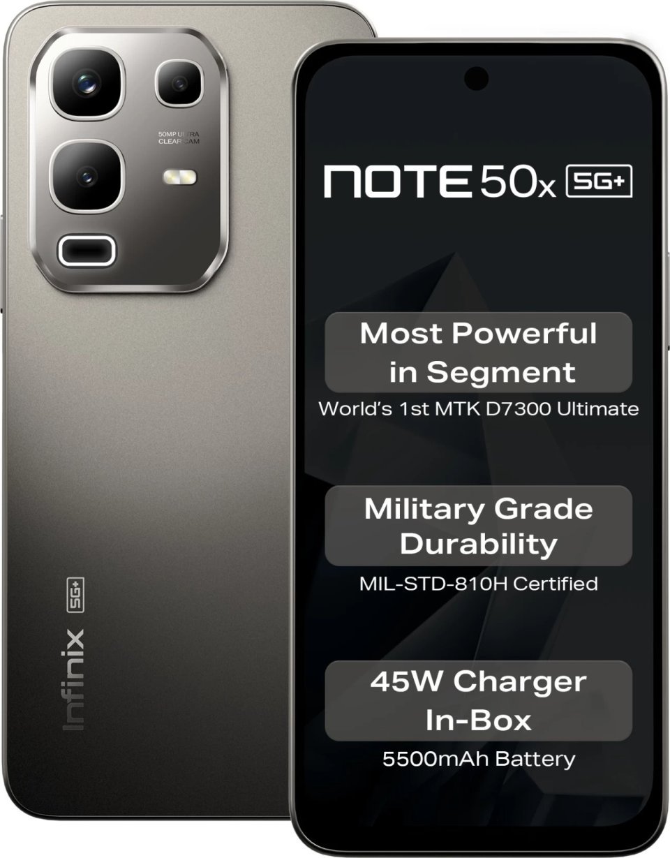 Infinix Note 50x 5G: Precio (desde 111.00€) y características [Octubre 2025]