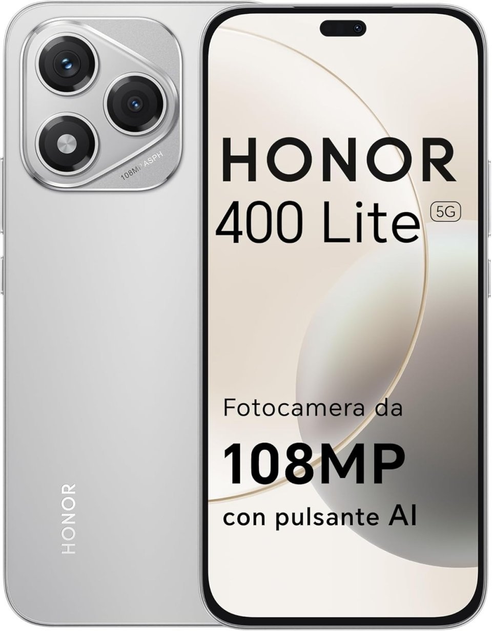 Honor 400 Lite: Цена (от 16933.39₽) и характеристики [октября 2025]