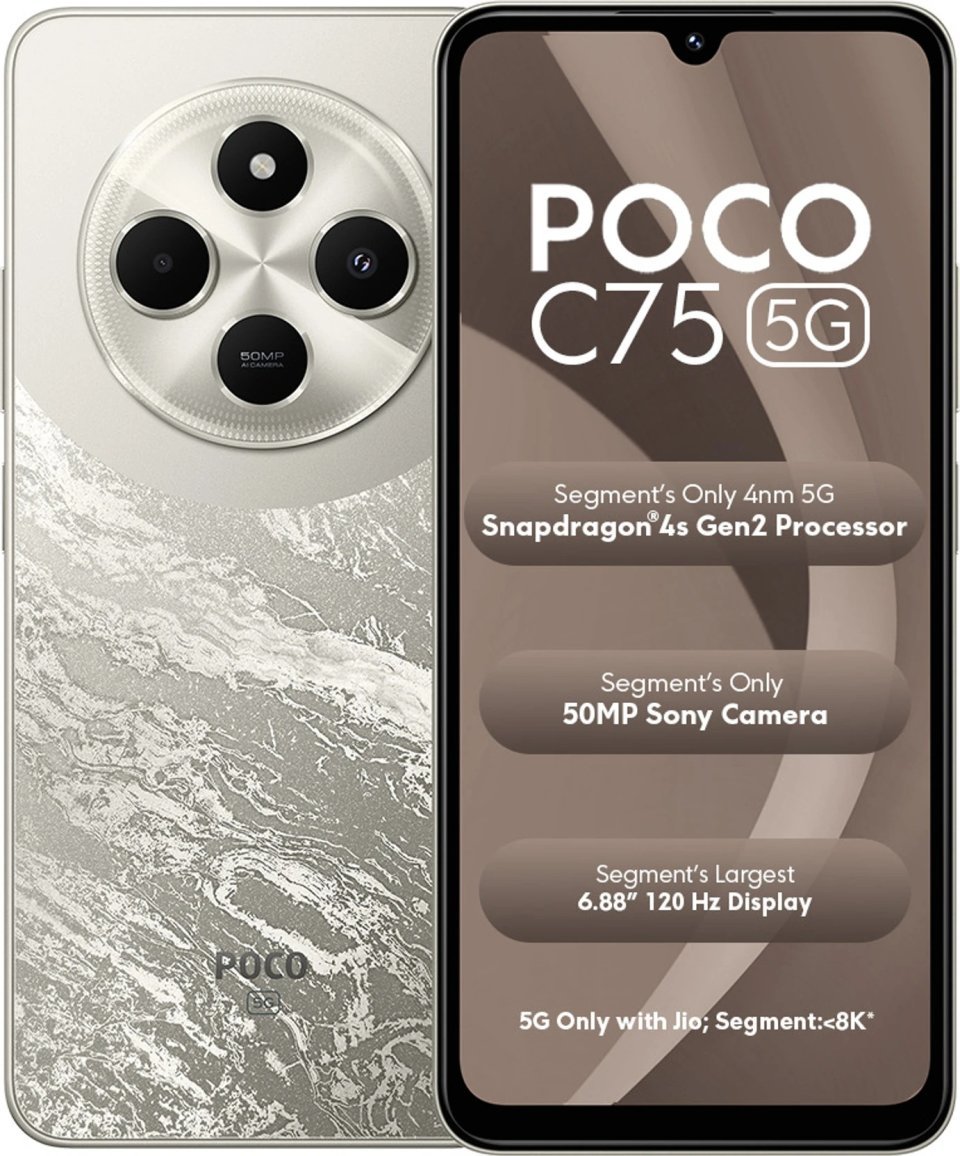 Xiaomi Poco C75 5G: Prezzo (da 74.00€) e caratteristiche [Settembre 2025]
