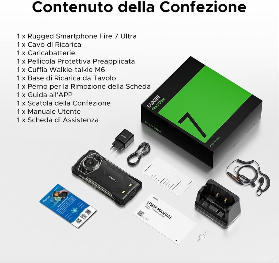 Doogee Fire 7: Price (from 161.56$) and specifications [January 2026]