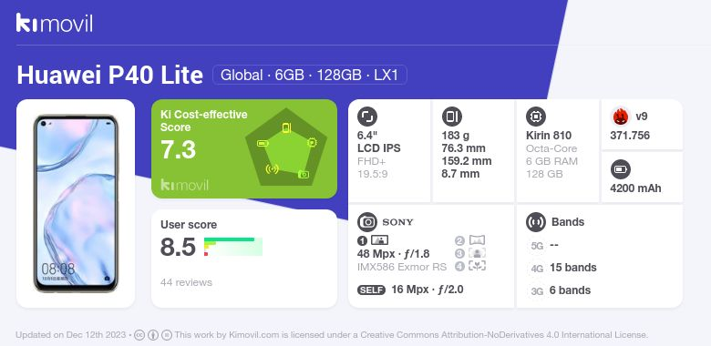 Huawei P40 Lite: Price, specs and best deals